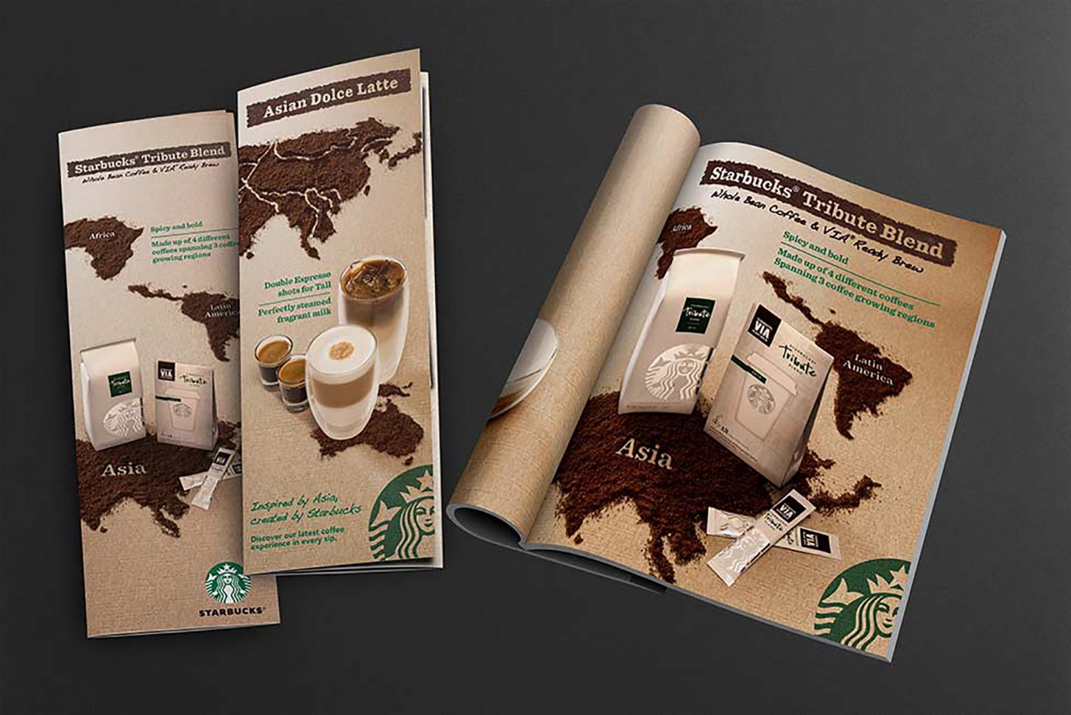 Starbucks Coffee design creative - TotalGroups - Online and Offline